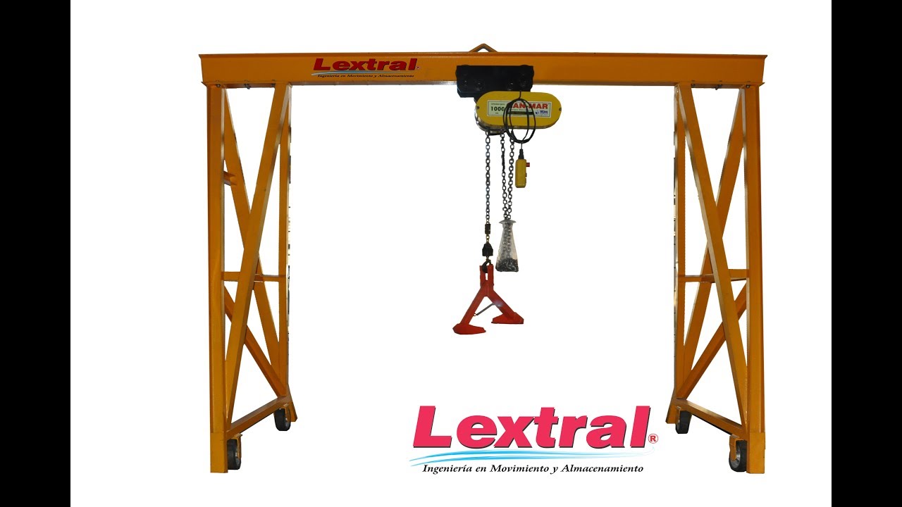 412 Portico 3000Kg - YouTube