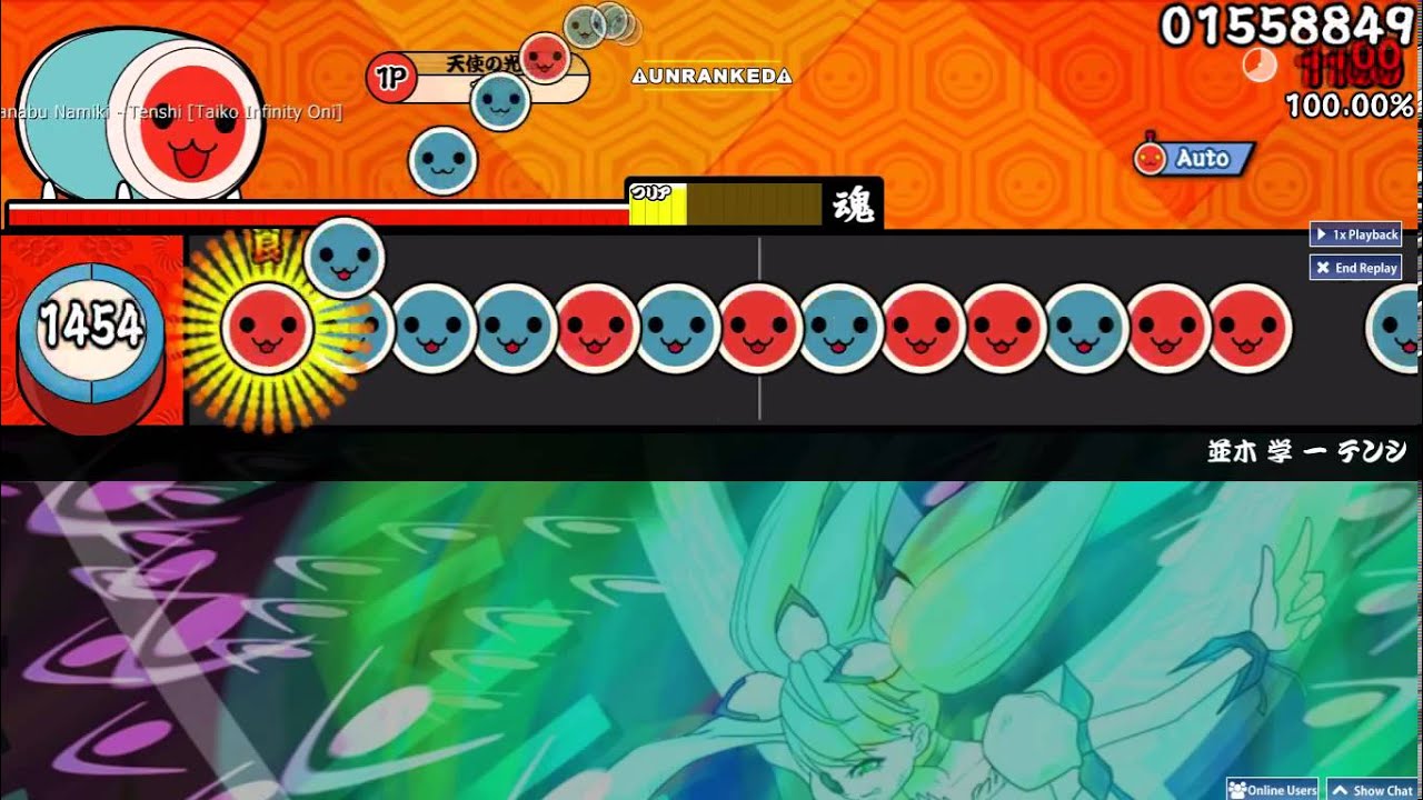 [osu! Taiko] [AnS Custom] Tenshi (∞) - YouTube