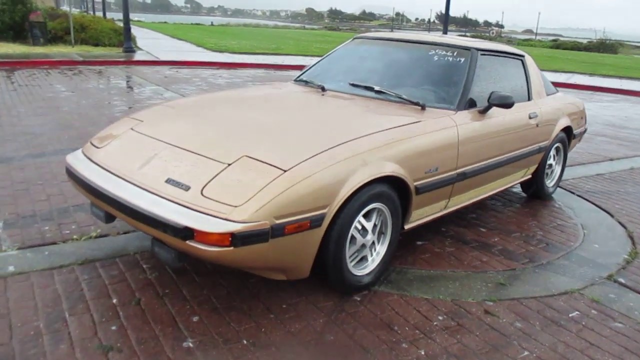1981 Bronze RX7 Walkaround - YouTube