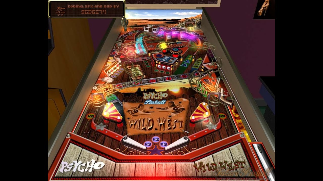(FP Original) Psycho Pinball - Wild West (Jerry Winter, Sebek74 ...