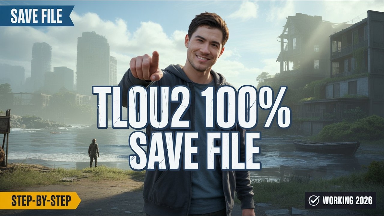 How to Install a 100% Save File in The Last of Us Part 2 (2026) – Easy ...
