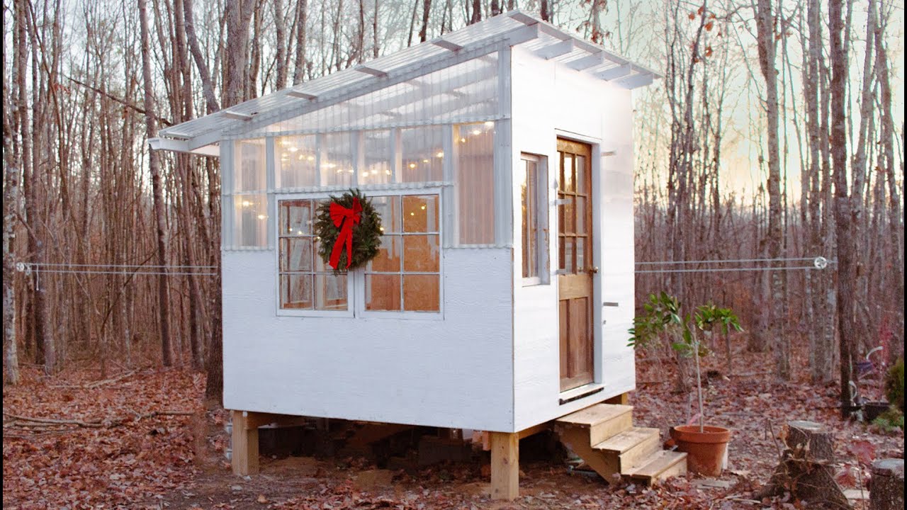 Tiling The Off Grid Bath House Youtube