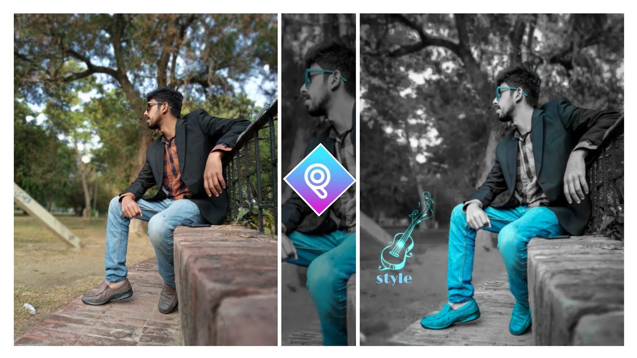 Picsart Color Splash Effect | Picsart Editing Tutorial, edit like a ...