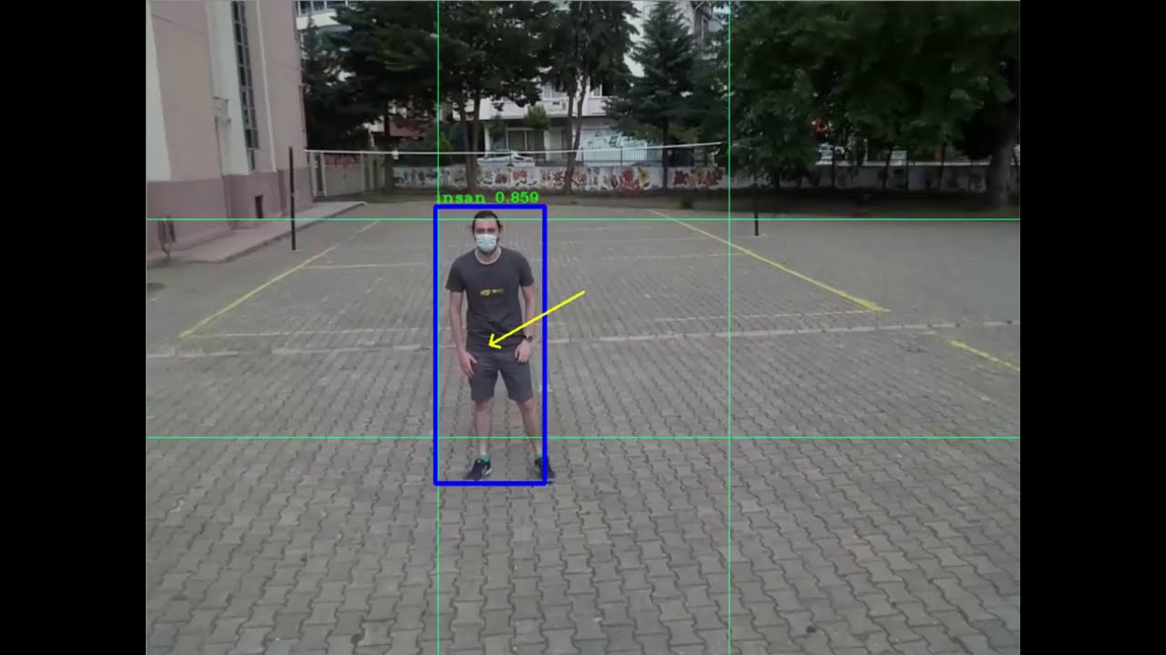 YOLO v2 Person Tracking with DJI TELLO - YouTube