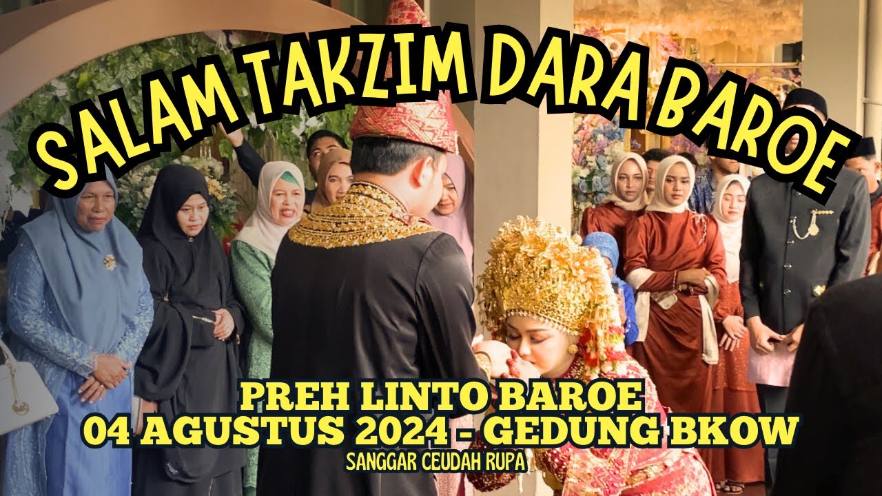 POV SALAM TAKZIM DARA BAROE KEPADA LINTOE BAROE😇🥰 - YouTube