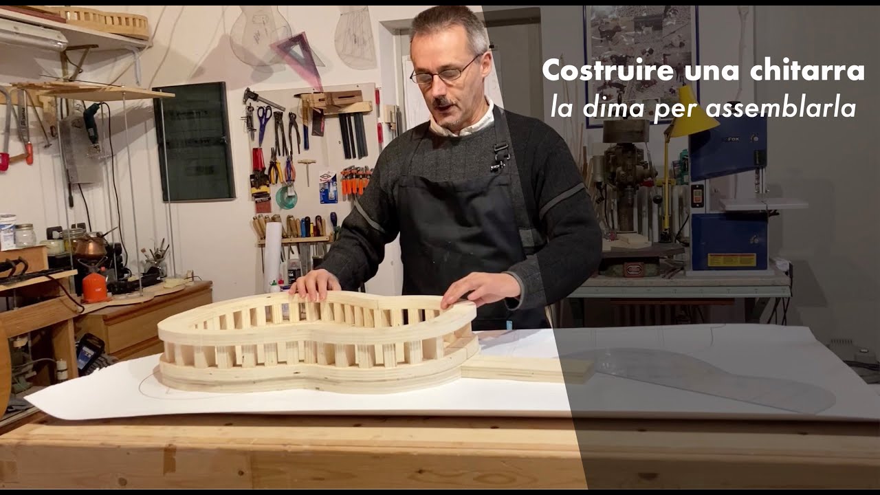 La forma per costruire la chitarra - YouTube