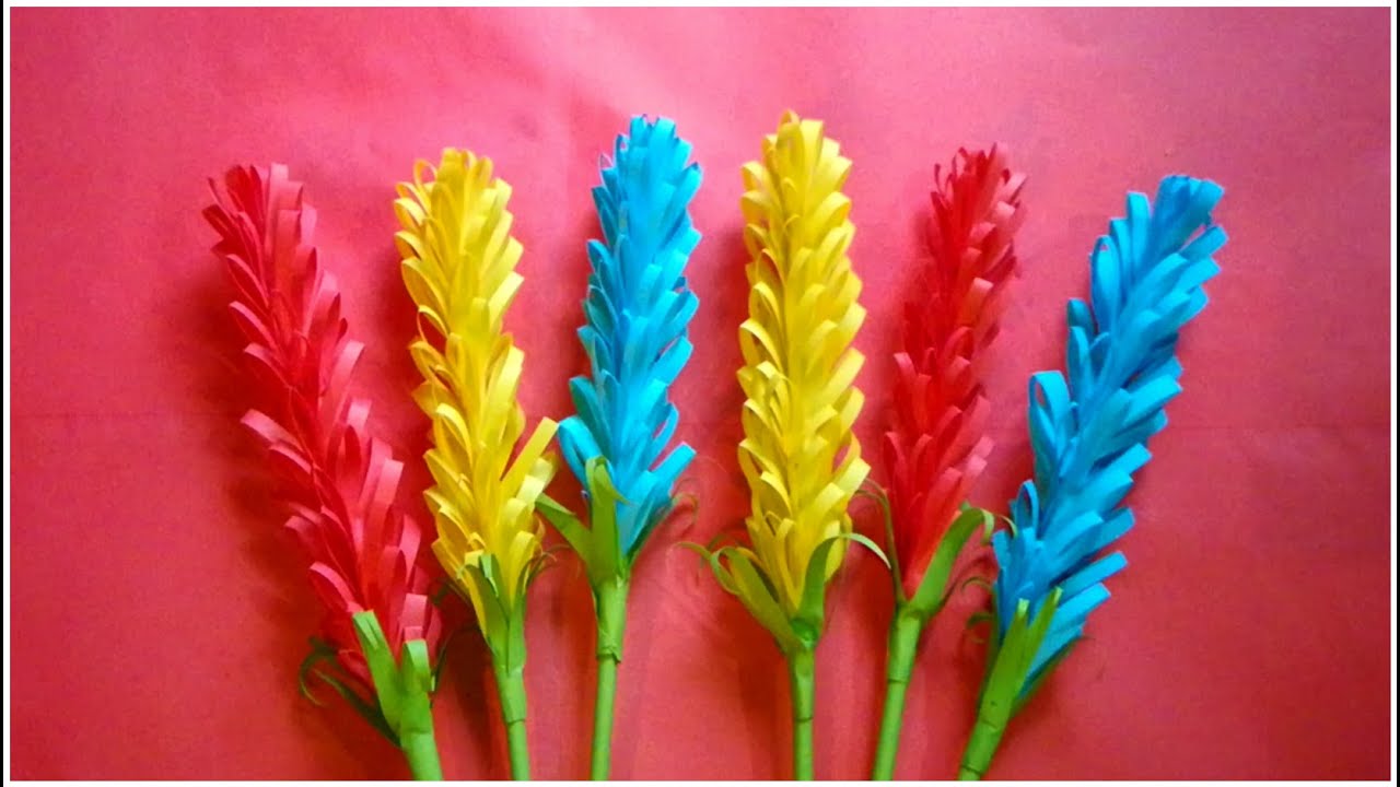 Flower Stick | How to make flower stick | Very easy flower stick ...