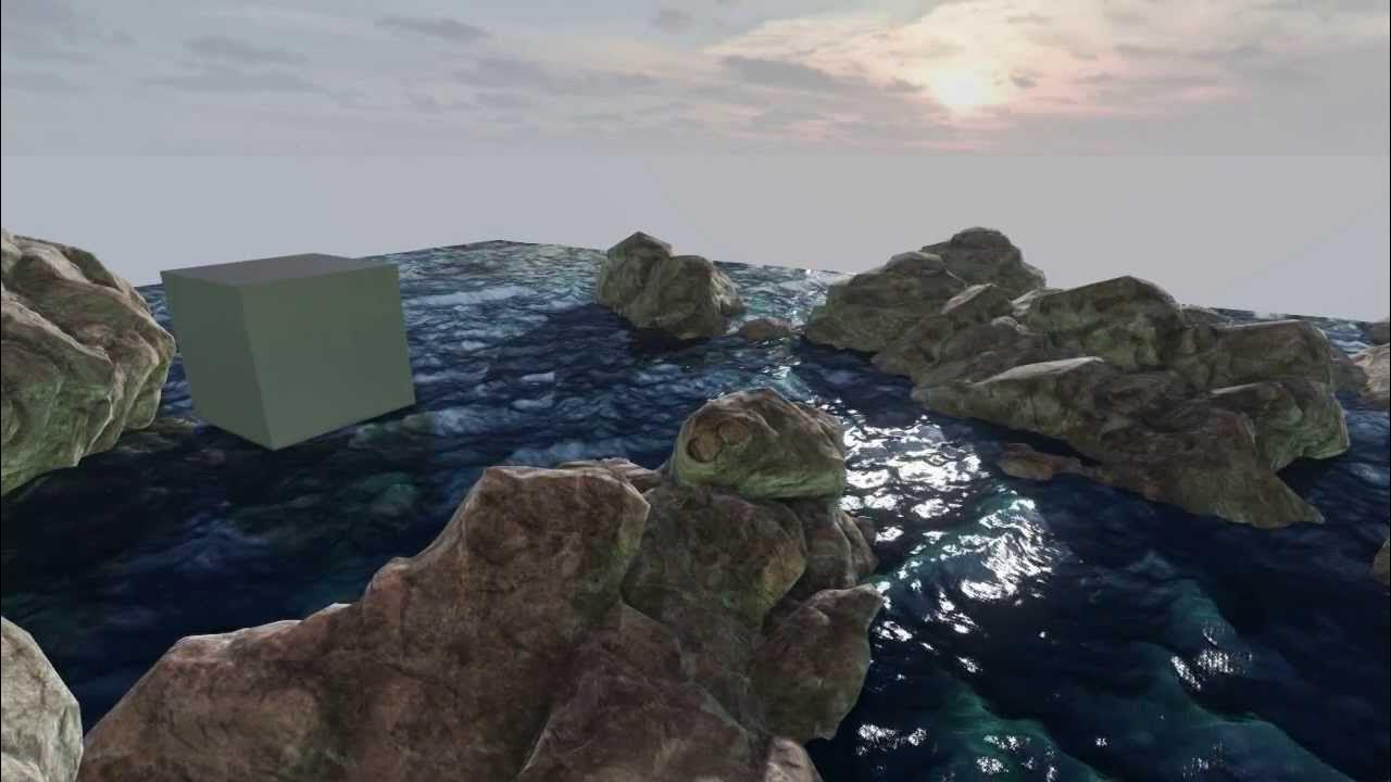 Udk Ocean Shader Wip Youtube