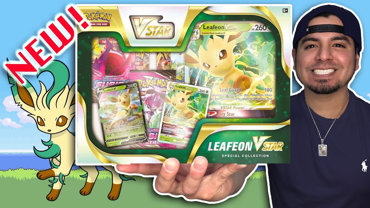 OPENING THE LEAFEON VSTAR SPECIAL COLLECTION BOX! A PREVIEW TO ...