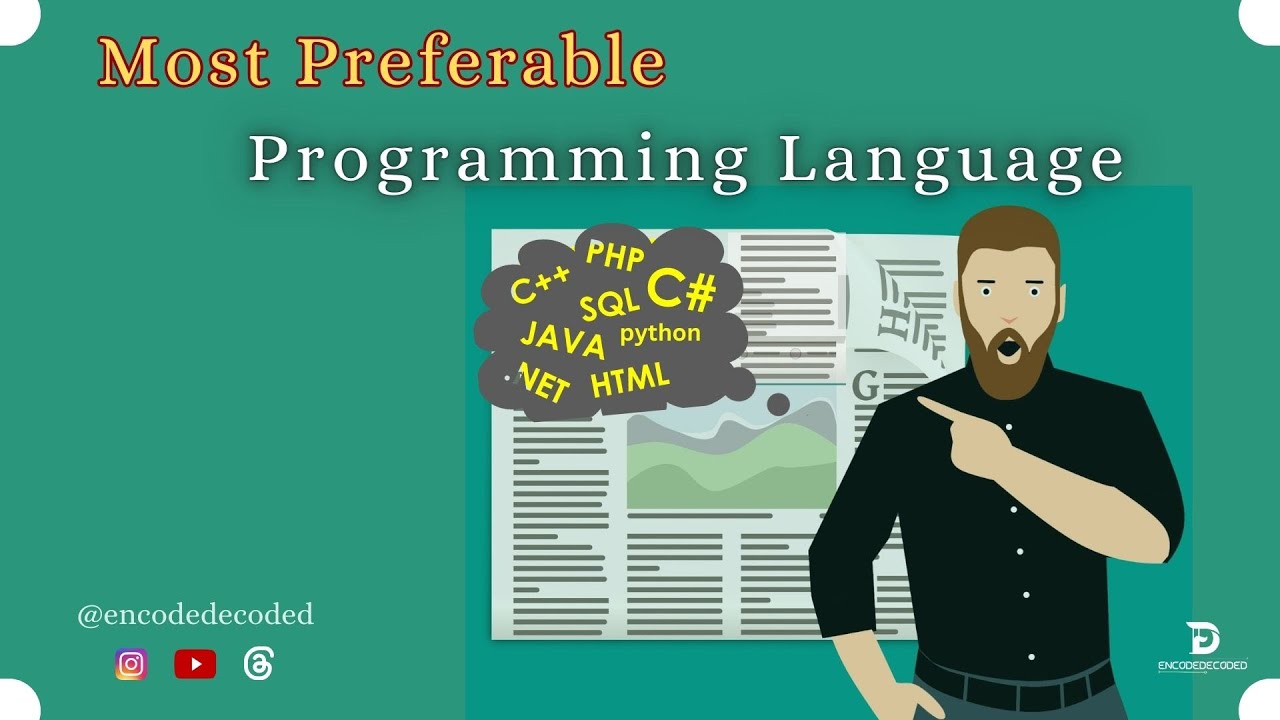 Most Preferable Programming Language in 2023 - YouTube