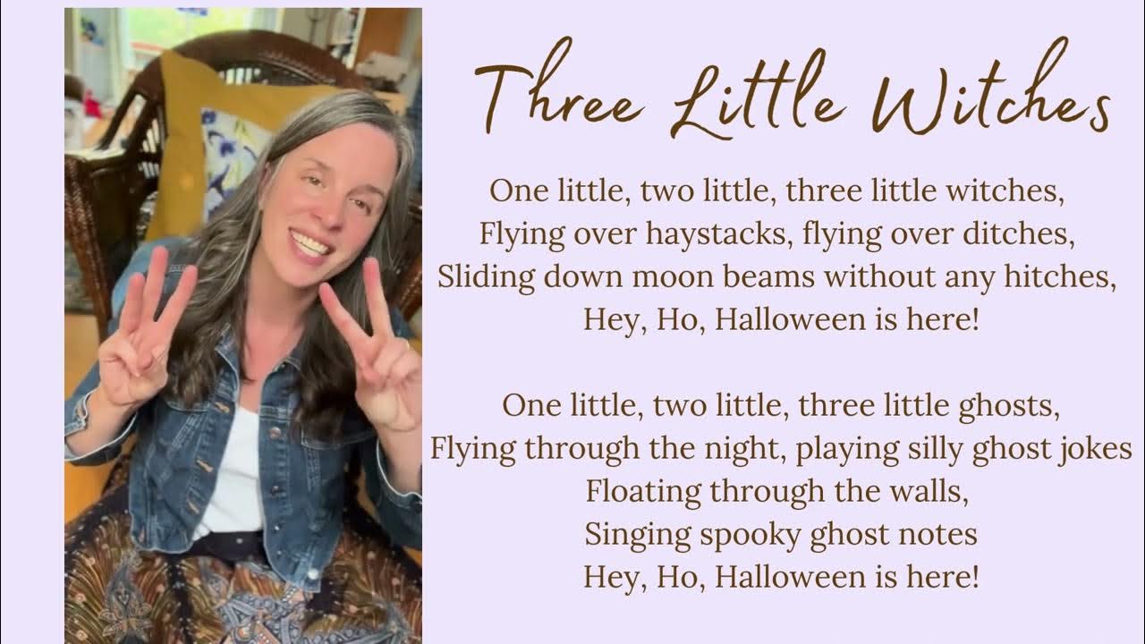 Three Little Witches - Action Song for Halloween with a New Verse ...