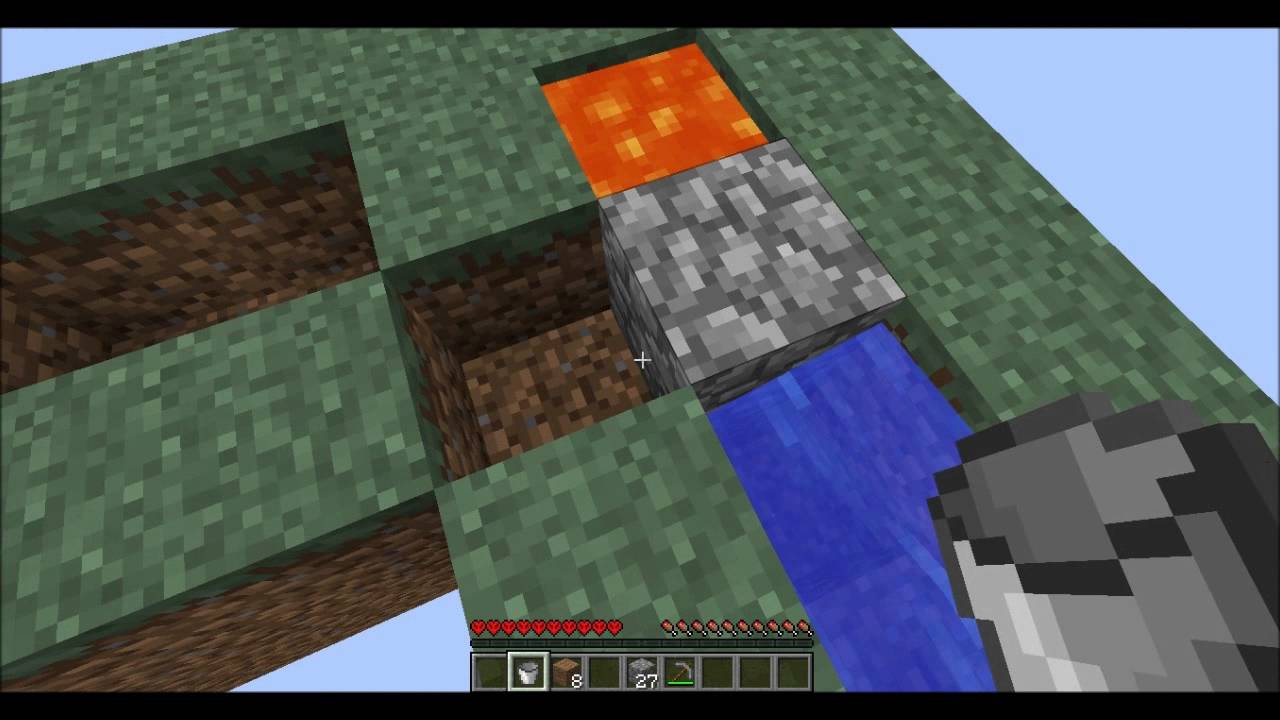 Minecraft - Lonely Skyblock (Hardcore) - Ep. 1 - Awesome Cobblestone ...