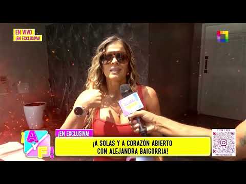 Amor y Fuego - MAR 20 - ¡A SOLAS Y A CORAZÓN ABIERTO CON ALEJANDRA BAIGORRIA! | Willax