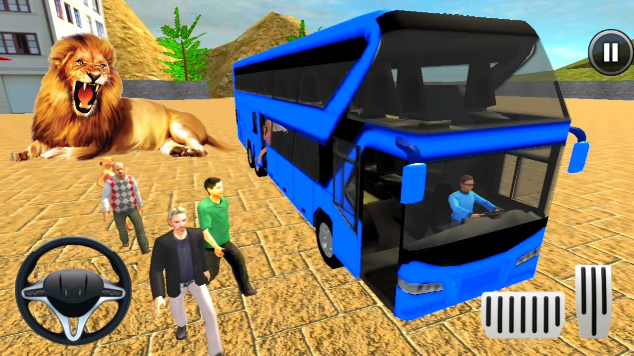 Uphill Offroad bus Driving Simulator - Tourist Passengers Bus Driver ...