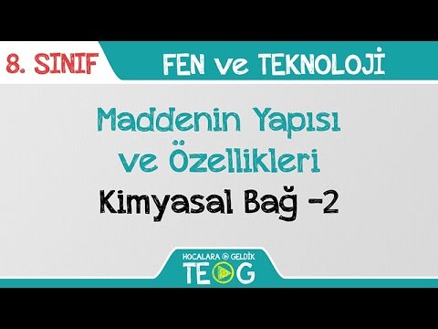Maddenin Yapısı ve Özellikleri - Kimyasal Bağ -2 ( formüller ve yanma tepkimeleri)