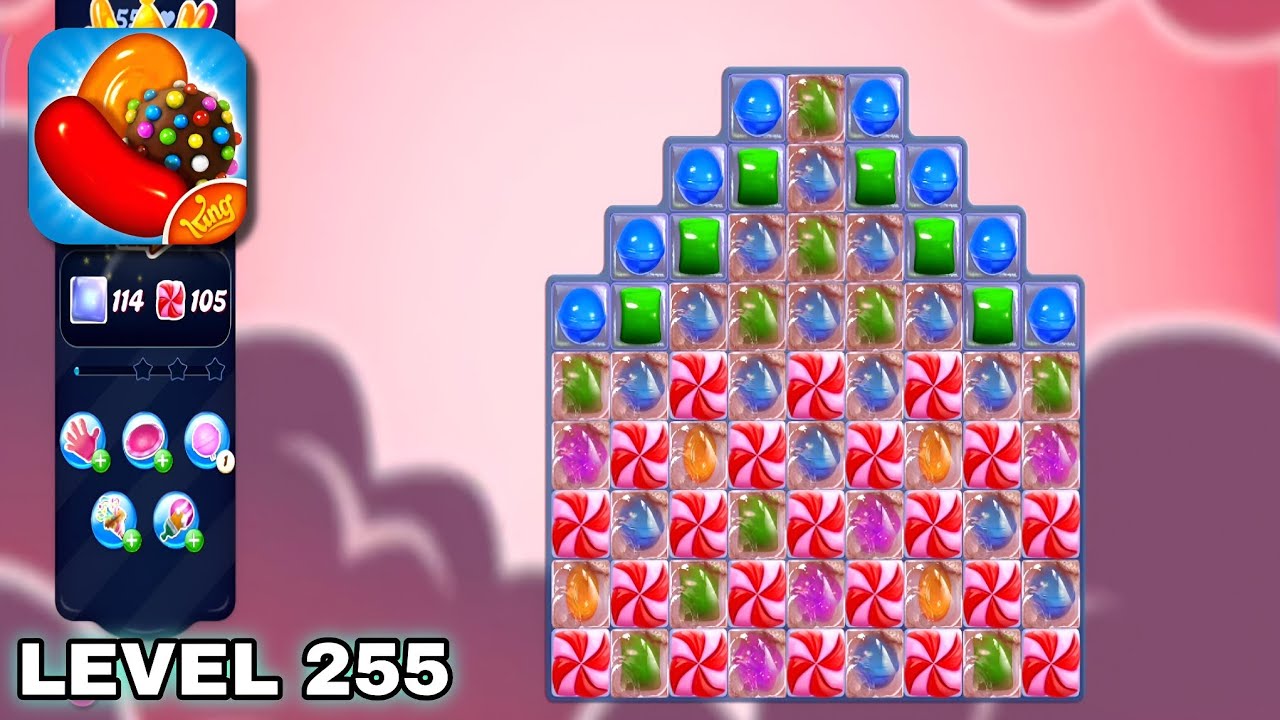 Candy Crush Saga Level 255 || Legendary Level - YouTube