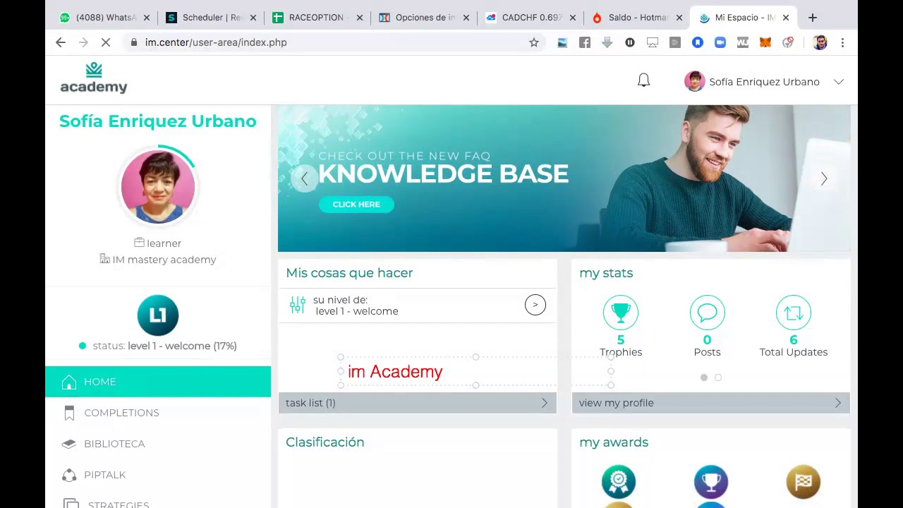 Inducción IM Mastery Academy | IM ACADEMY | IM MASTERY ACADEMY| - YouTube
