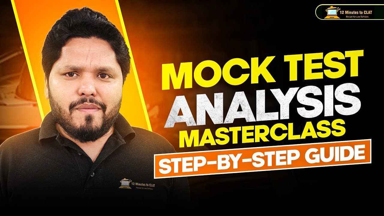 Mock Test Analysis - Step-by-Step Guide I Ankur Sharma - YouTube