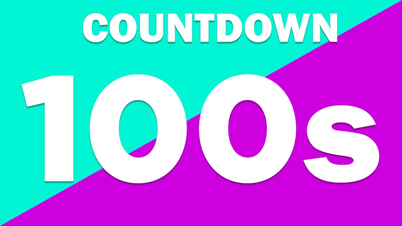 100 Second Timer - Countdown - YouTube