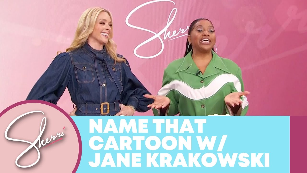 Name That Cartoon With Jane Krakowski | Sherri Shepherd - YouTube