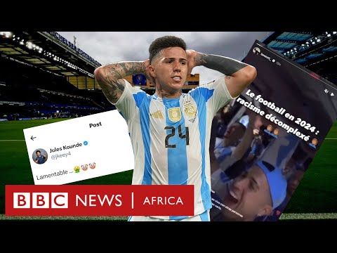Enzo Fernandez: Why is the Argentina footballer at the centre of a racism row? - BBC Africa