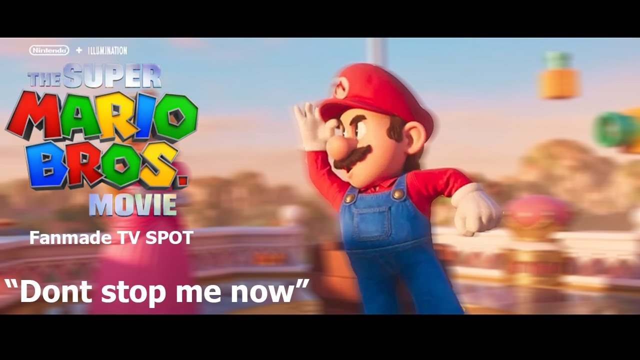 The Super Mario Bros Movie "Don't stop me now" TV Spot - YouTube