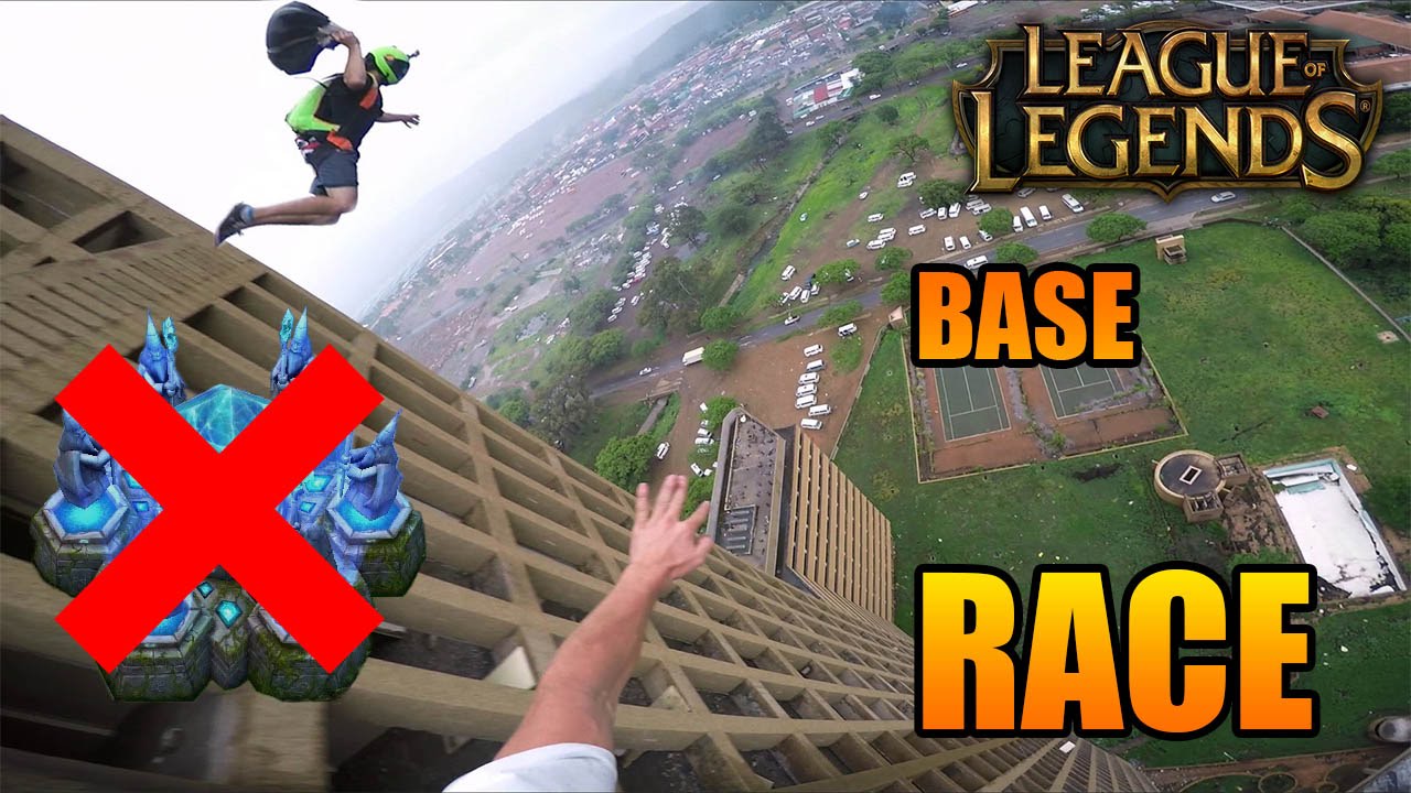 LEAGUE OF LEGENDS BASE RACE - YouTube