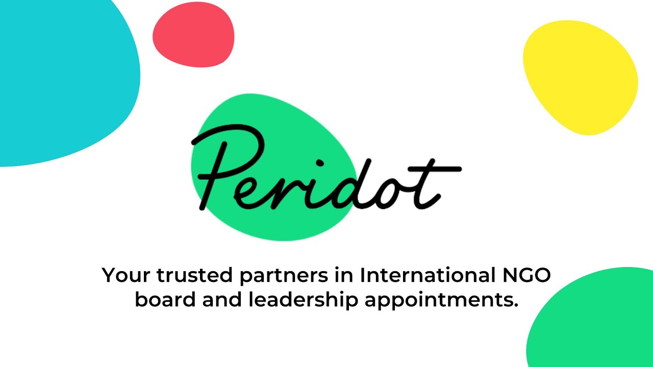 International NGO recruitment by Peridot Partners - YouTube