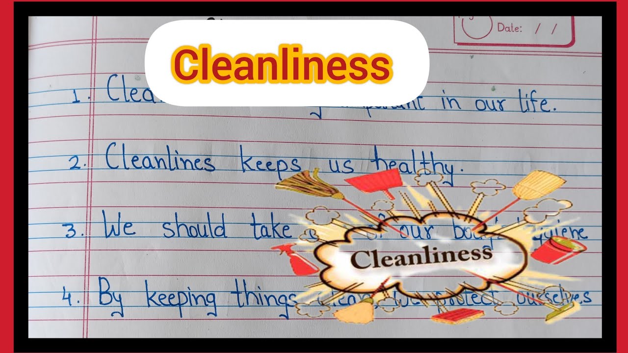 5 Lines on Cleanliness|| Cleanliness Essay in English 5 Lines ...