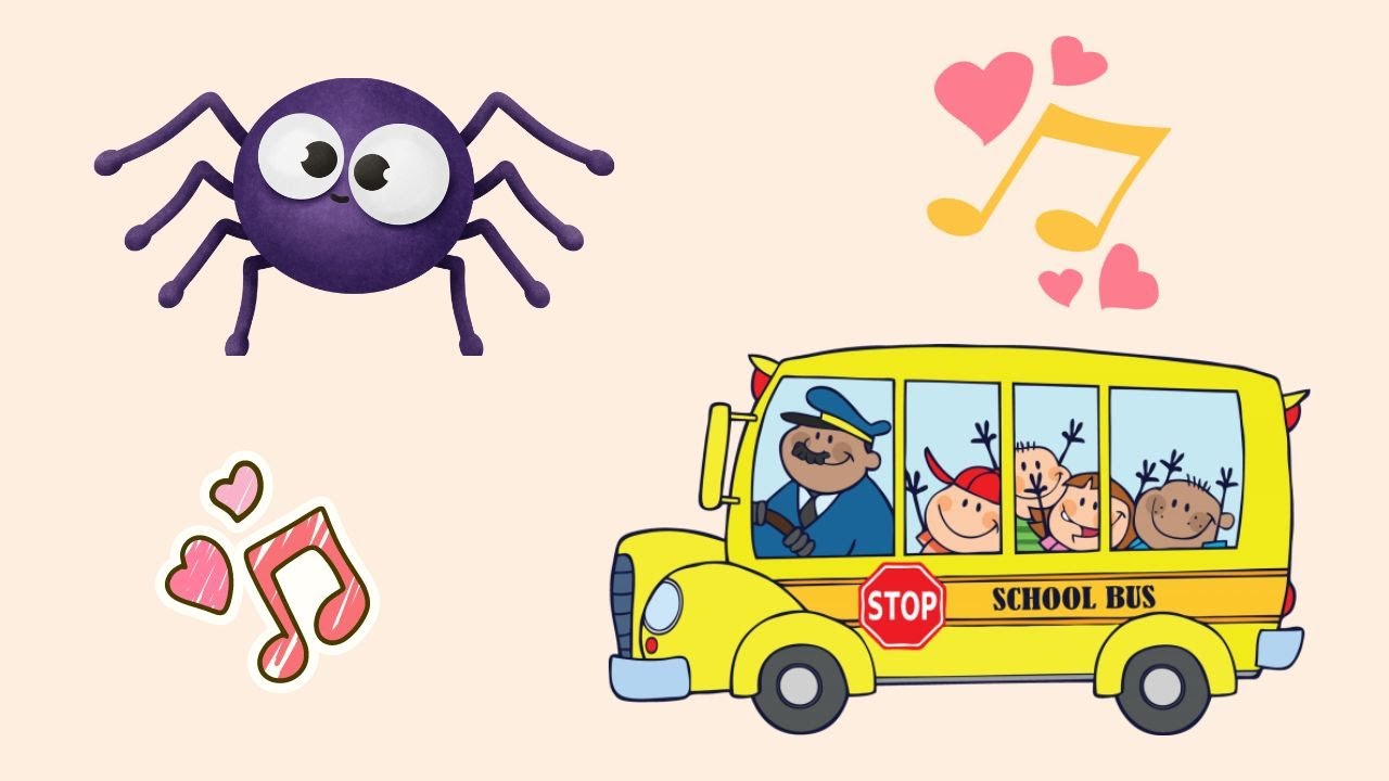 Itsy Bitsy Spider - Wheels On The Bus - YouTube