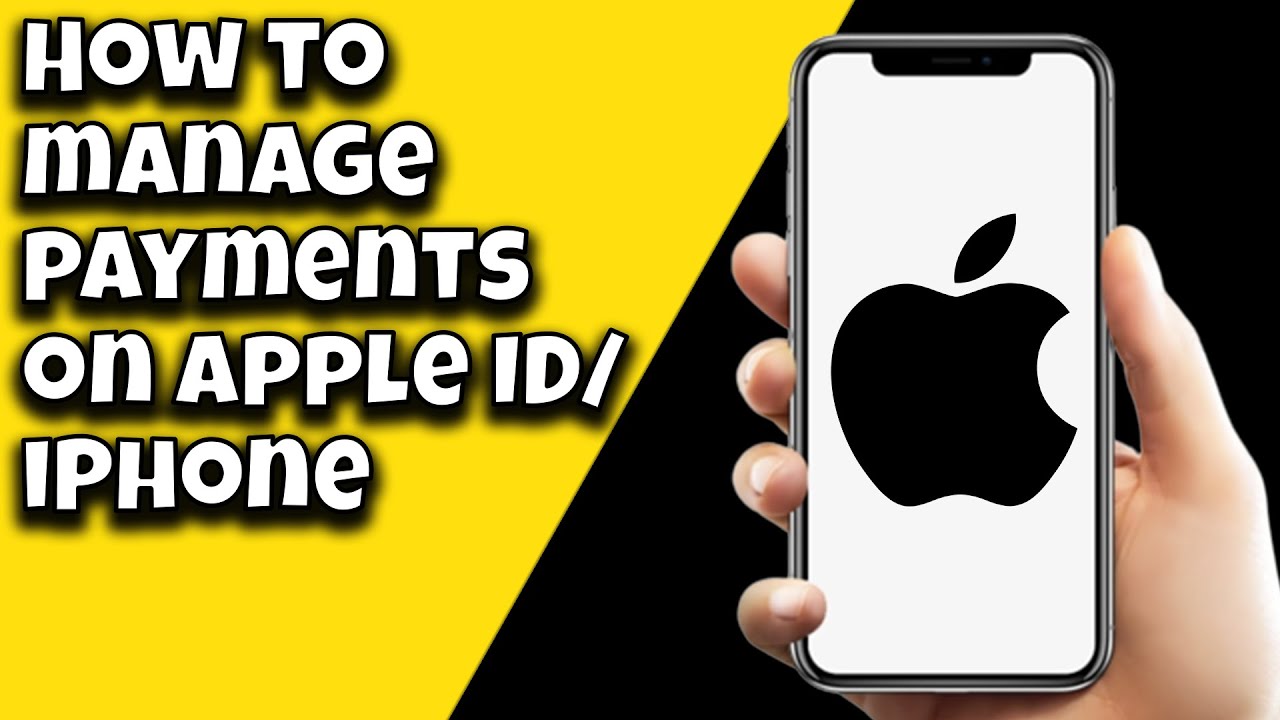 How to manage payments on Apple ID / iPhone - YouTube