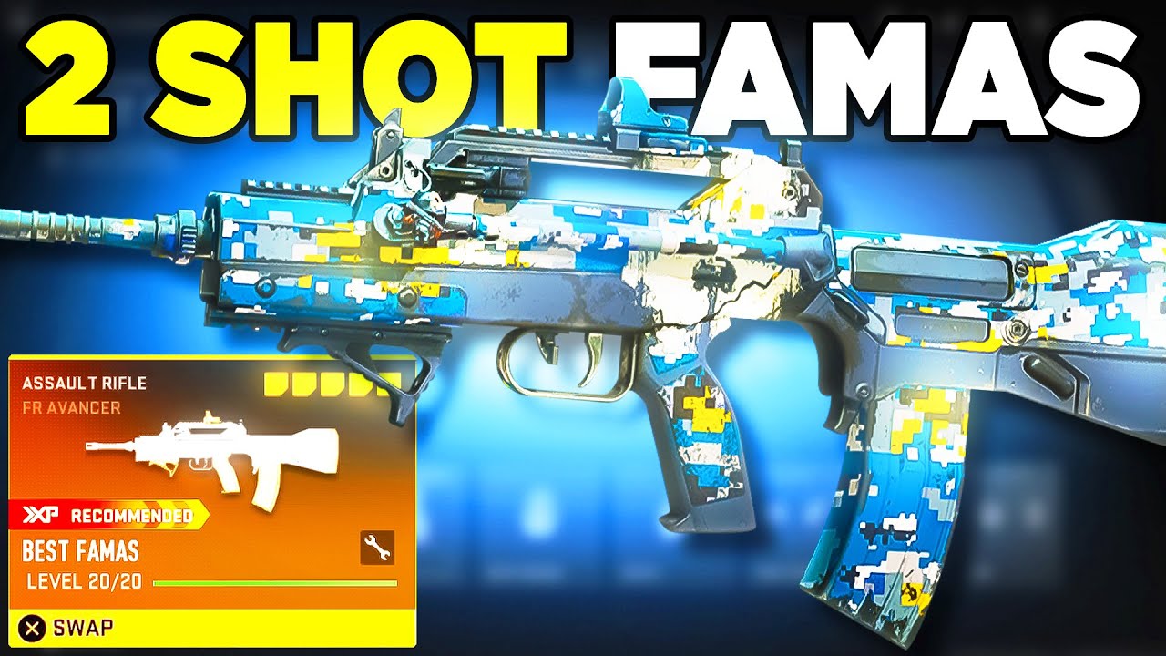 you're using the FR Avancer WRONG.. 2 SHOT FAMAS CLASS! (COD MW2) - YouTube