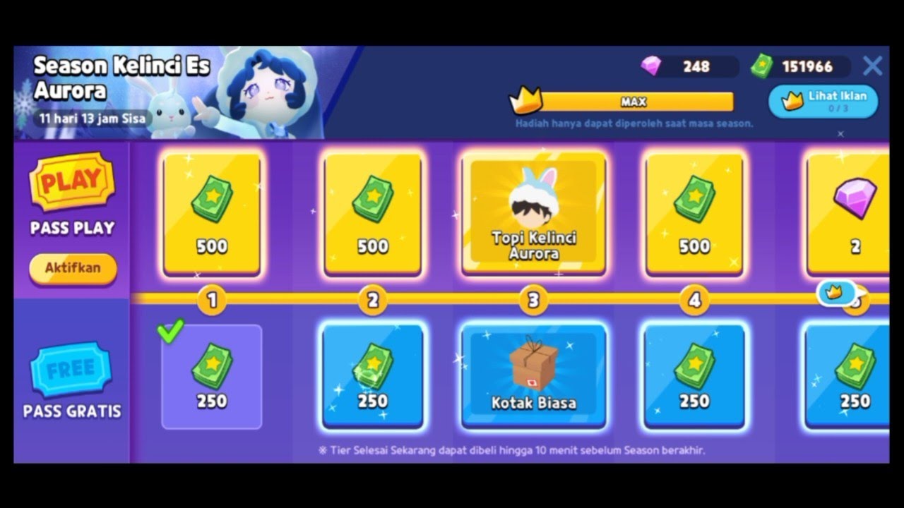 play together review season kelinci es aurora - YouTube