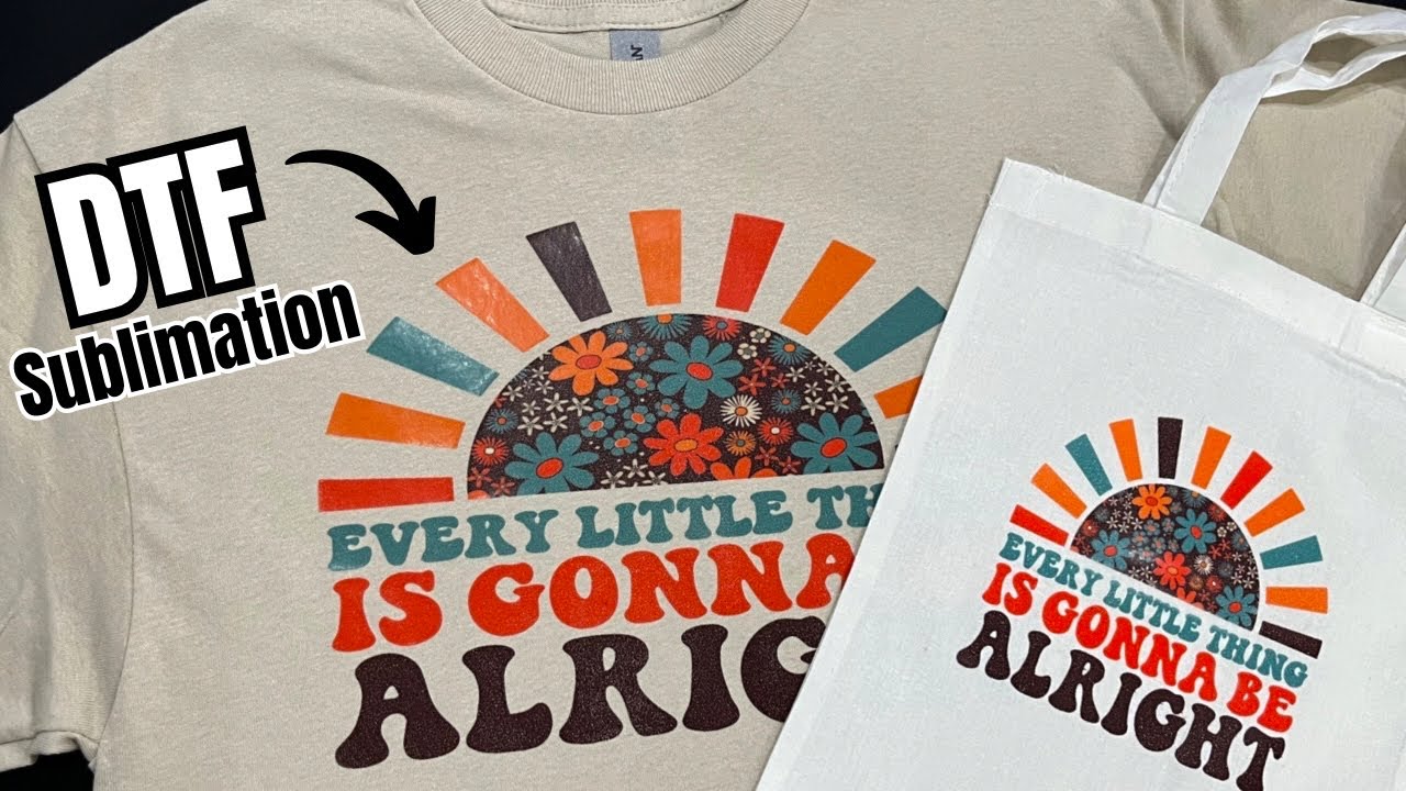 🤯 DTF SUBLIMATION HACK| Sublimation on 100% Cotton - YouTube