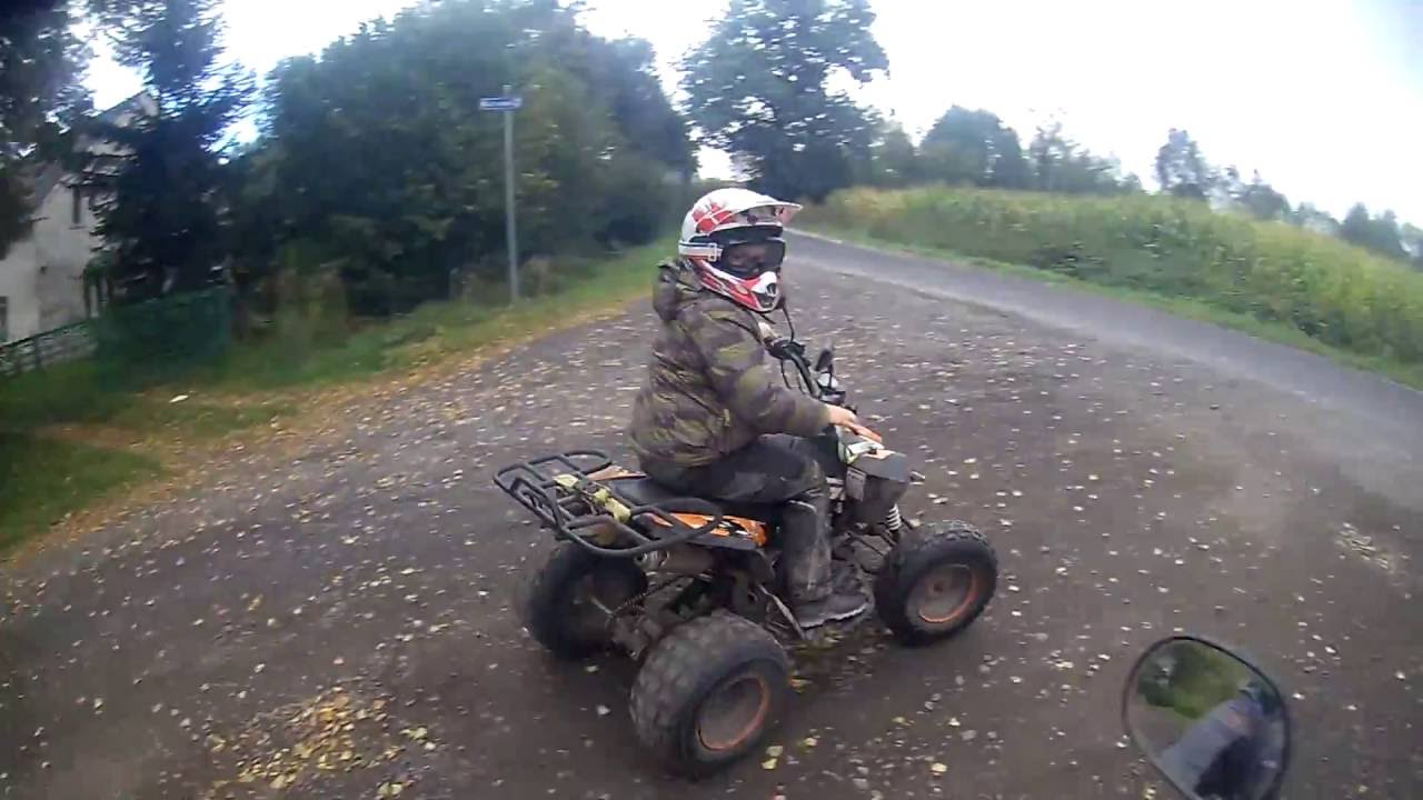 Sunday family ATV riding - YouTube