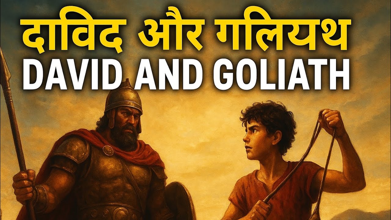 DAVID AUR GOLIATH KI KAHANI || दाविद और गलियथ कि कहानी || VISHWAS KI ...
