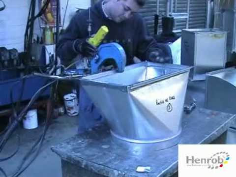 Henrob SPR and Air condition Ducting - YouTube