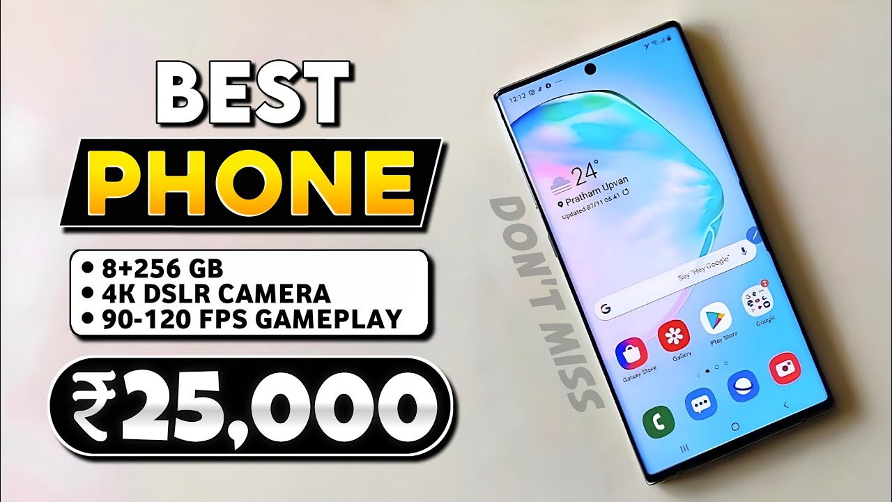 Top 5 Best Smartphones Under 25,000 in 2025 | Best Phones under 25k in ...