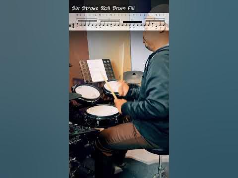 Six Stroke Roll Drum Fill - YouTube