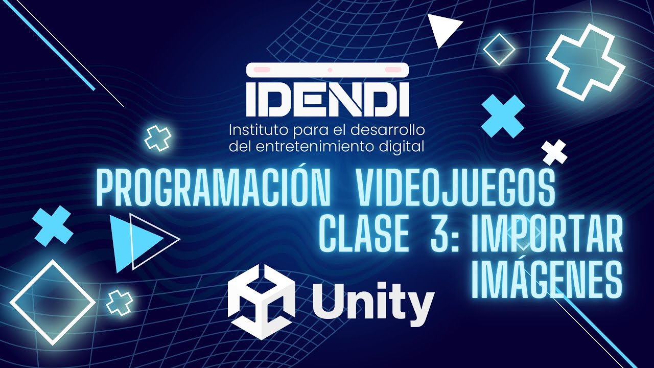 Clase 15: Cómo importar imágenes en Unity adecuadamente y recortar - YouTube