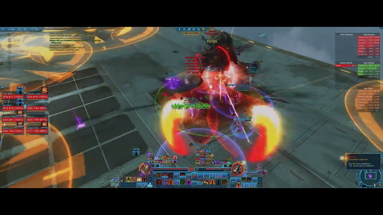 SWTOR | The Ravagers - Master & Blaster 8 HM [7.4] - Tank POV - YouTube