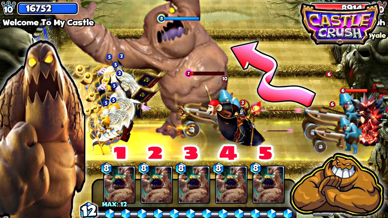 Castle Crush 🔥 Every Attack Make More 🔥 STRONG MUD ELEMENT 🔥 Castle ...