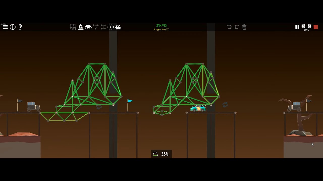 Poly Bridge 2 - Level 6-12c - YouTube