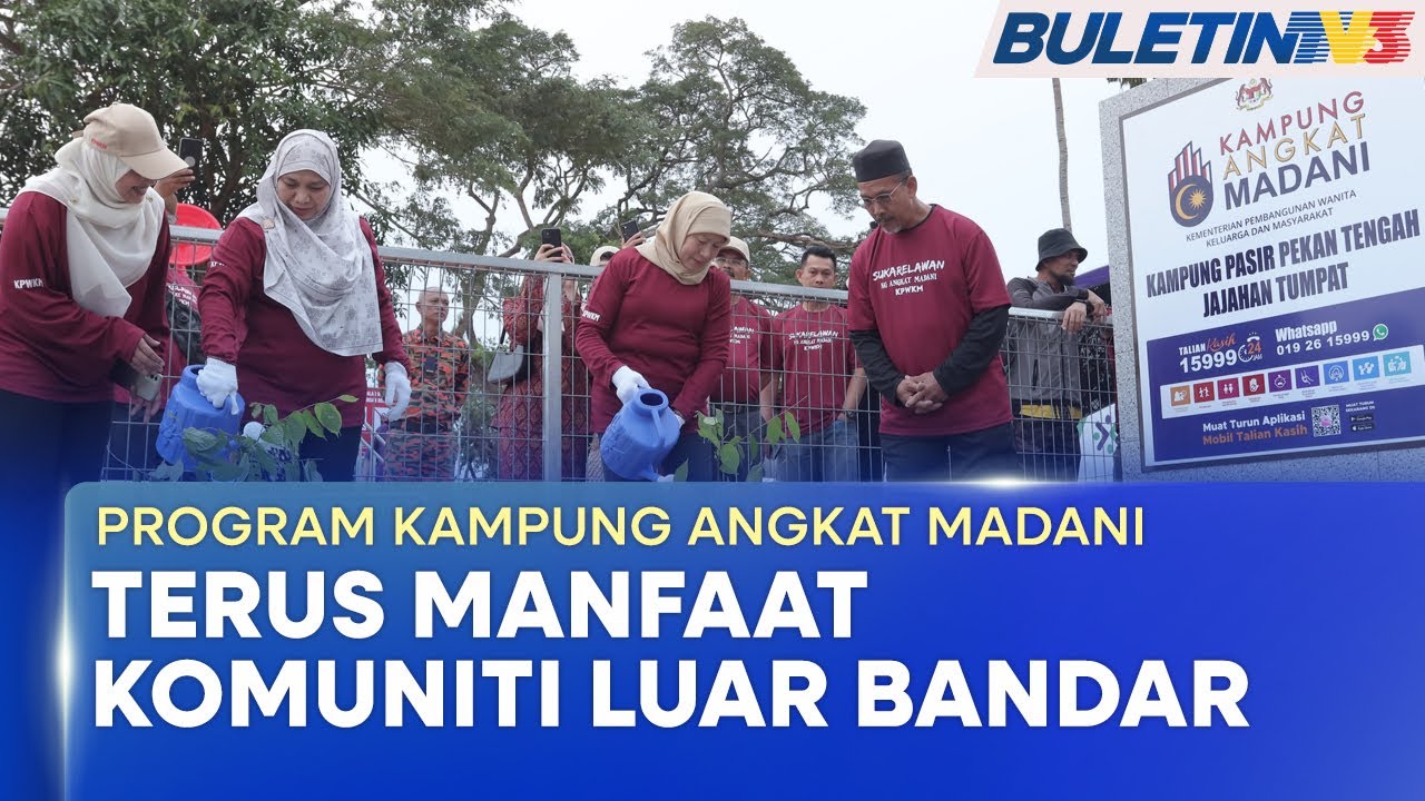 PROGRAM KAMPUNG ANGKAT MADANI | KPWKM Berjaya Naik Taraf Kampung Pasir ...