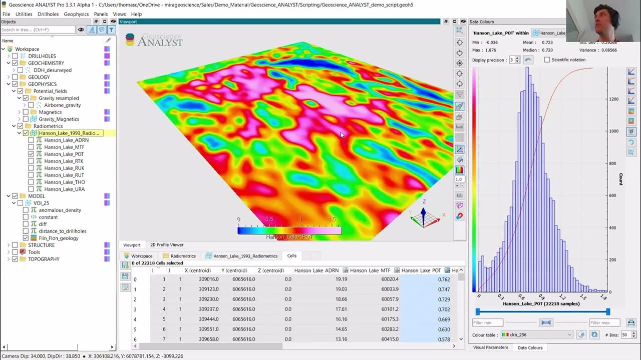 Scripting - Geoscience ANALYST Pro - YouTube