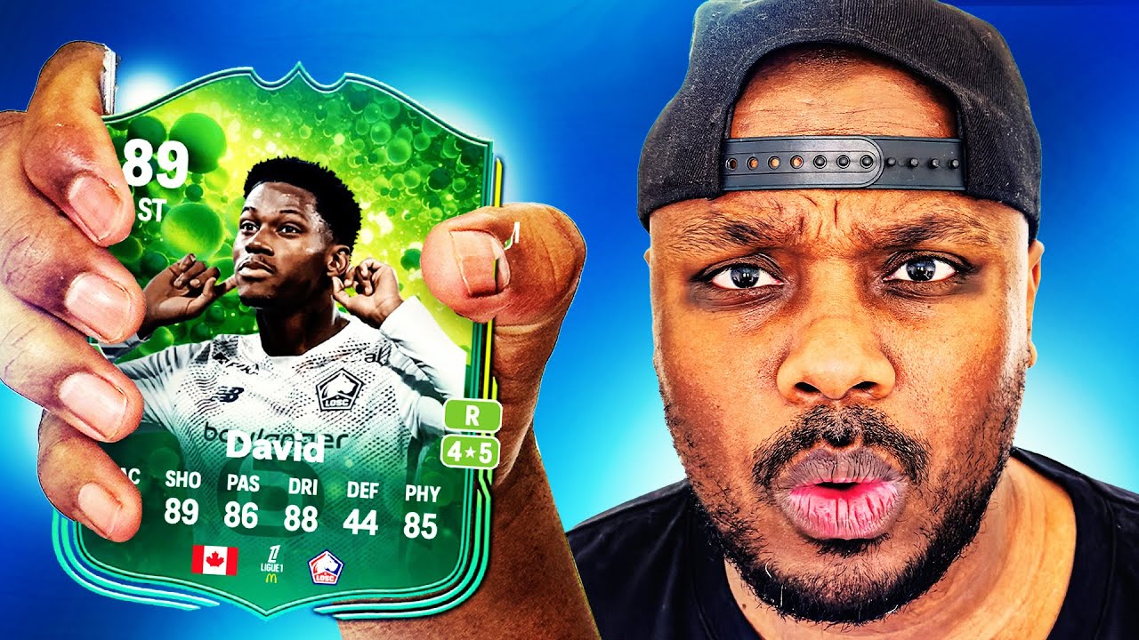 Jonathan David Grassroots card is actually insane! - YouTube