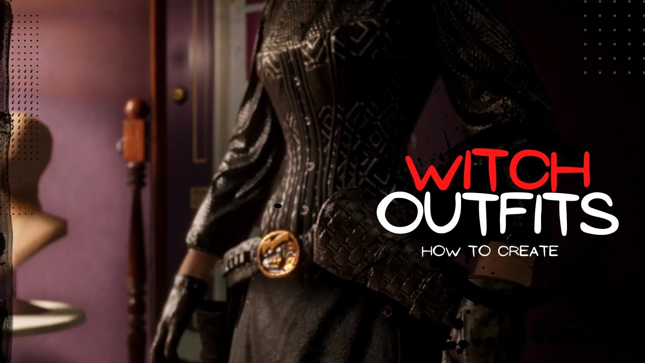 How To Create Witch Halloween Outfits On Red Dead Online - YouTube
