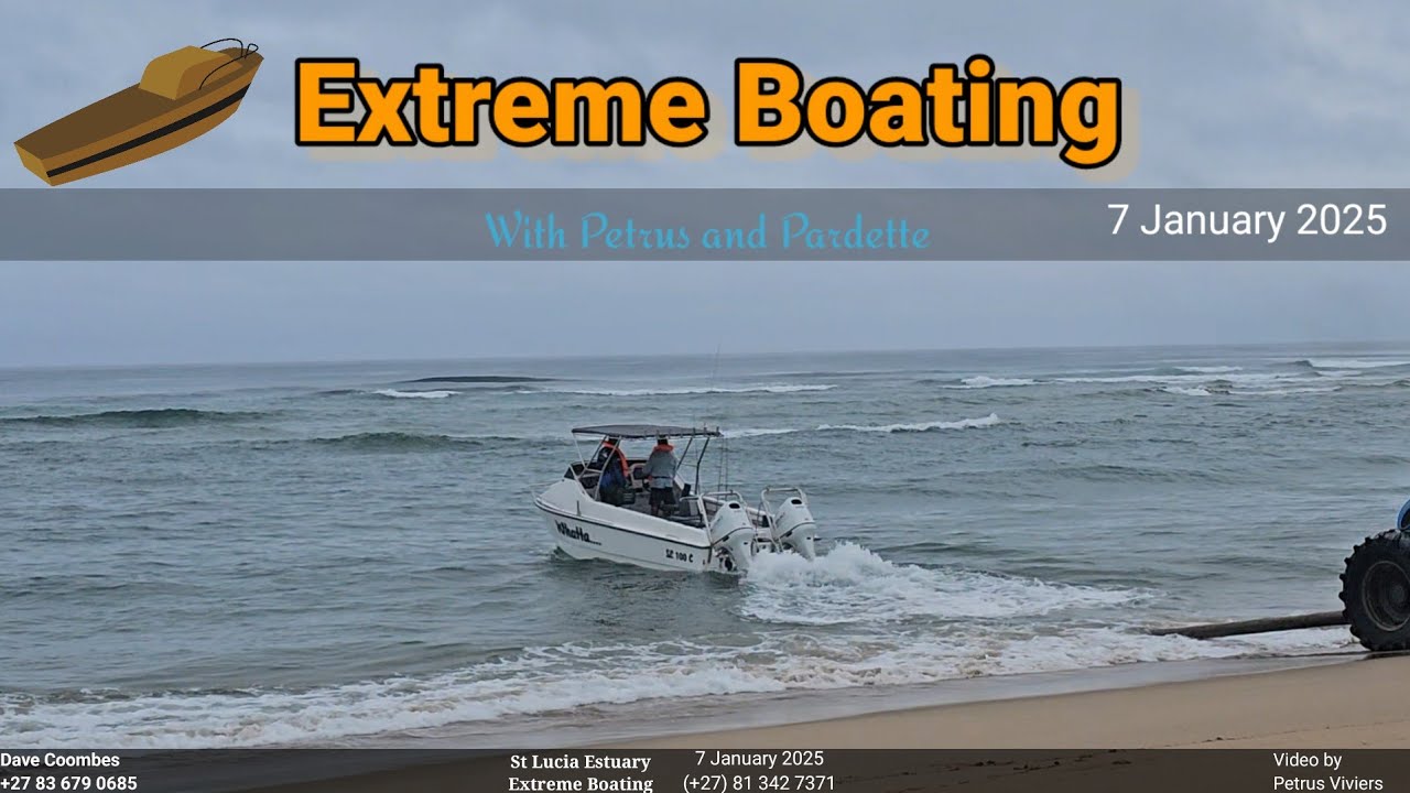 Extreme Boating - 7 January 2024 - Stompie the Stumpie Yeld Cat - YouTube