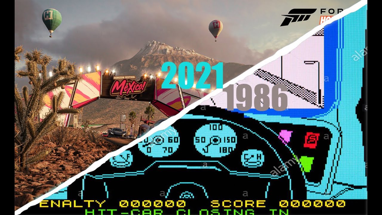 Evolution of Open World Driving Game's 1986 - 2021 - YouTube