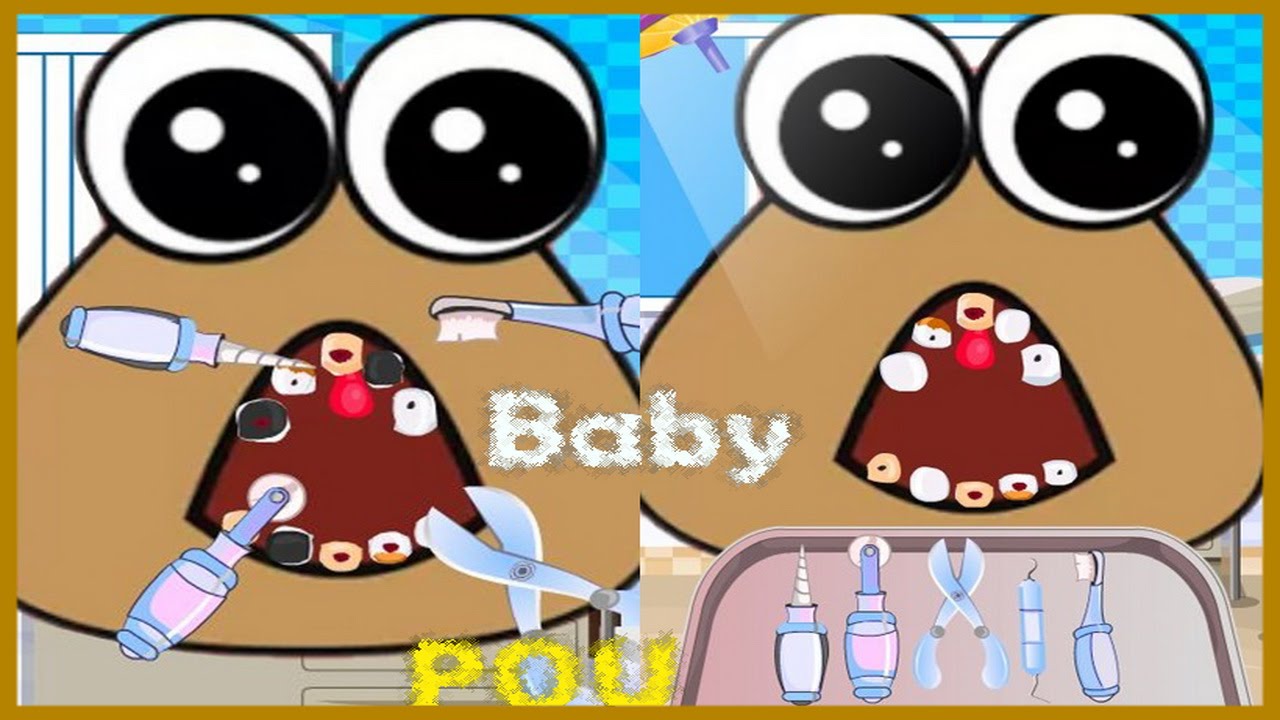 Baby Doctors Movie Episodes-Baby Pou Dental Care Video Play-New Baby ...
